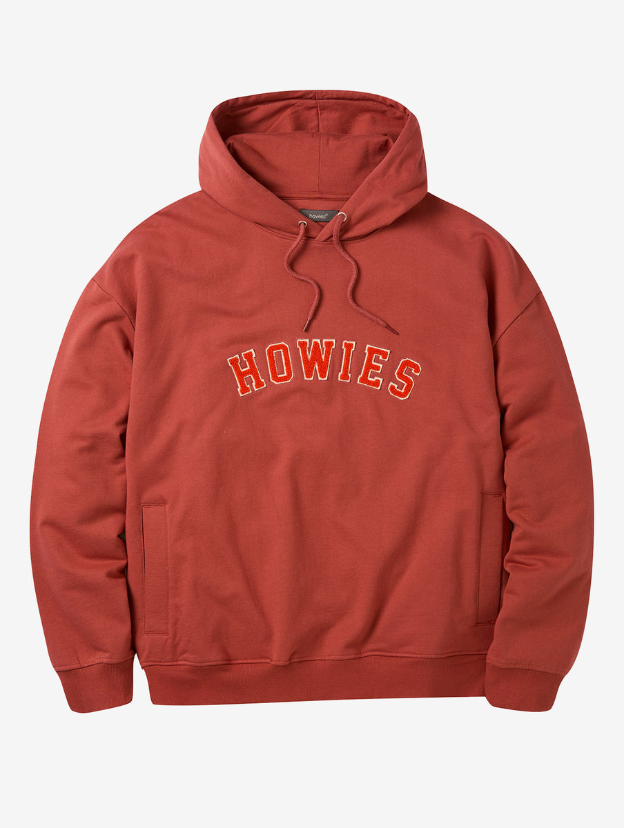 howies - Men's Bryncoed Hoody / Etruscan Red