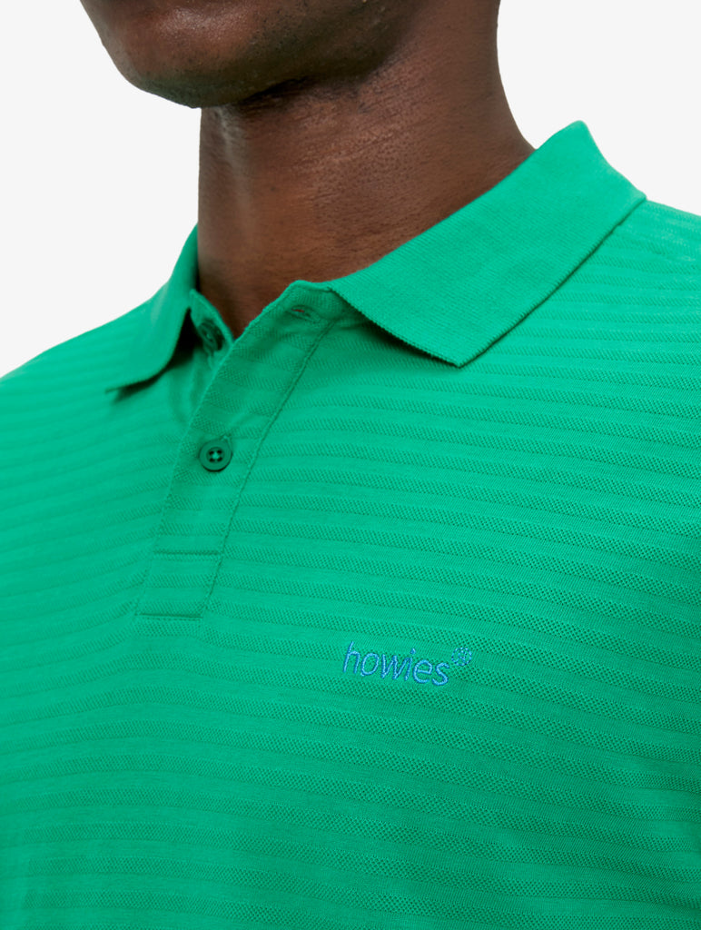 howies - Men's Caer Polo Shirt / Emerald