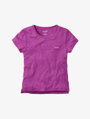 howies - Women's Fenni Merino Tee / Deep Orchid