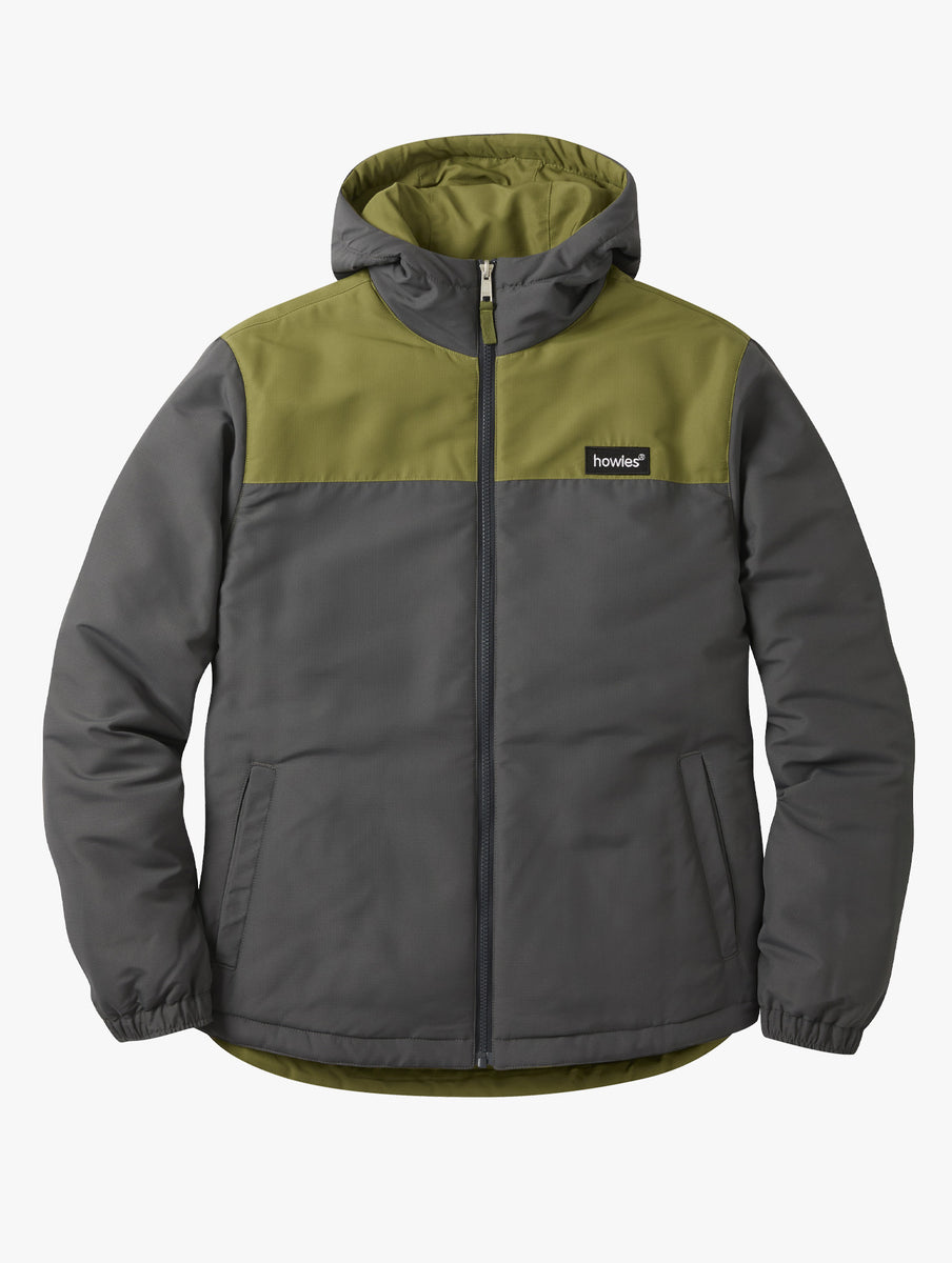 howies - Tyglyn Reversible Wadded Jacket (unisex) / Dark Shadow